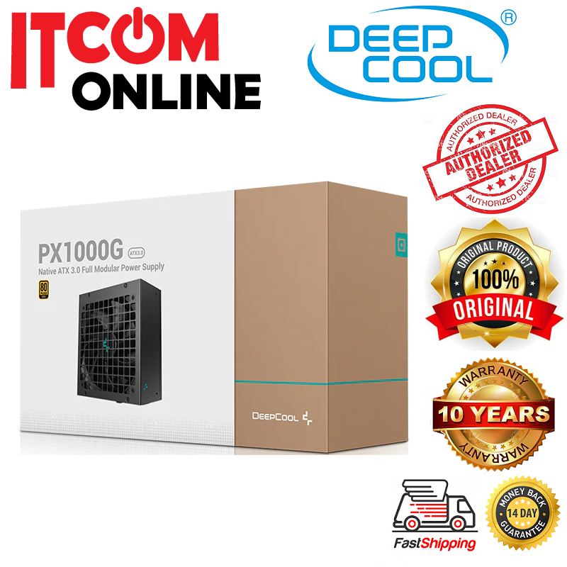 DEEPCOOL PX850G PX1000G (ATX 3.0) 1000W 80PLUS GOLD MODULAR POWER ...