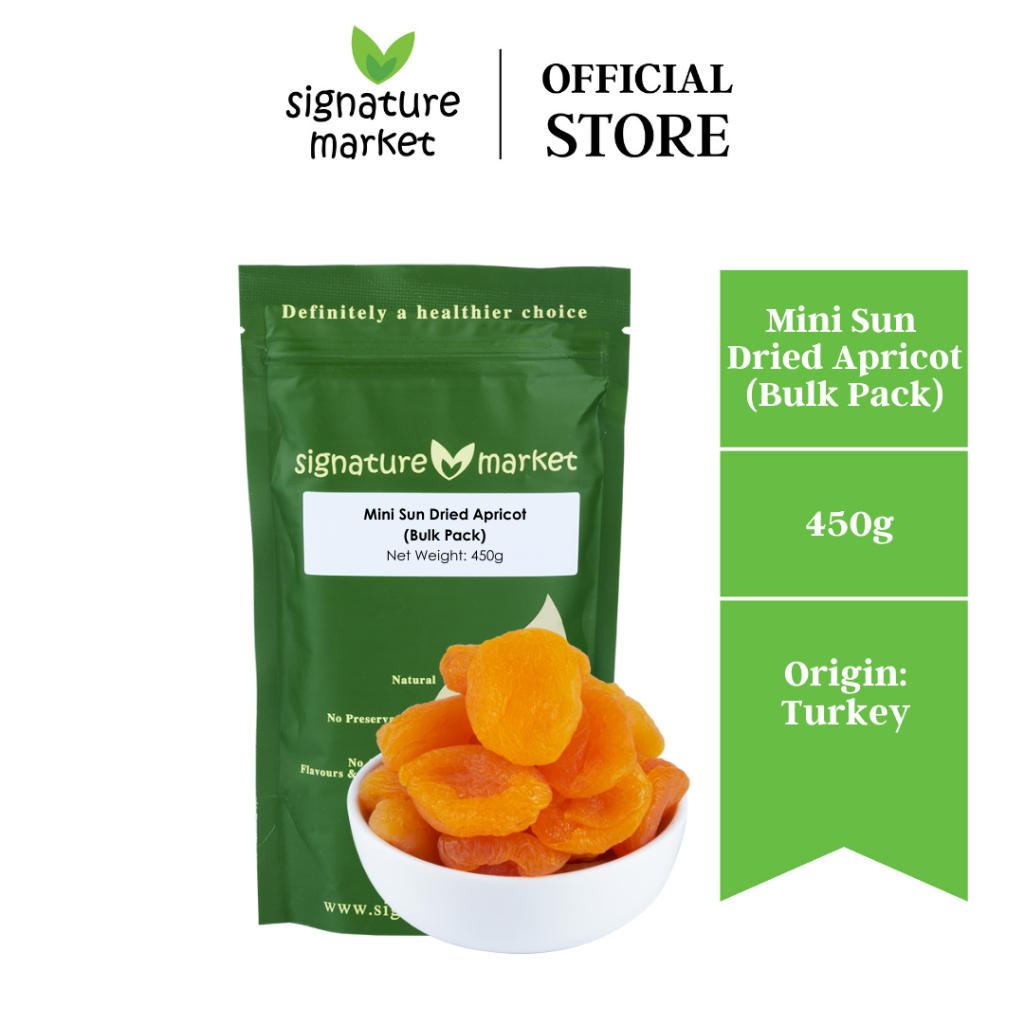 Signature Market Mini Sun Dried Apricot (Bulk Pack)(450g) | Shopee Malaysia