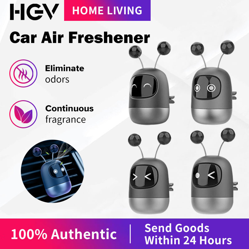 Hgv Car Mounted Robot Perfume Ornaments For Automotive Aromatherapy Car