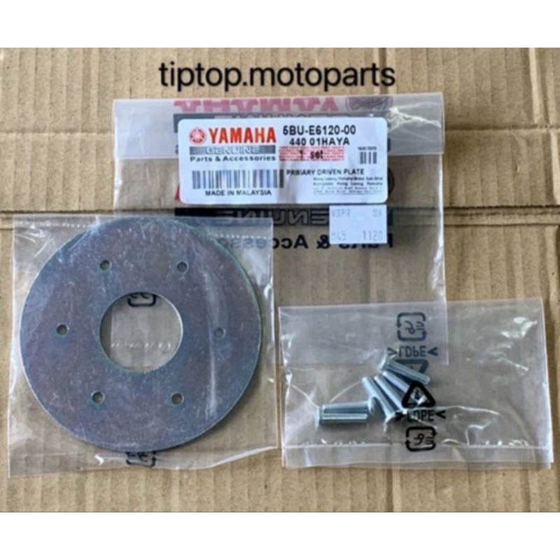 ORIGINAL PAPAN MANGKUK HOUSING CLUTCH Y125Z PLATE PAPAN BESI CLUTCH ...