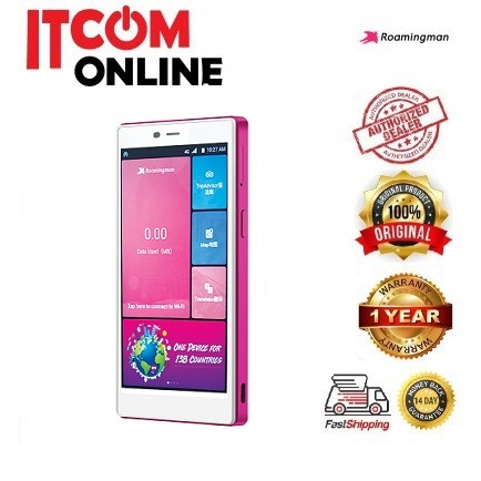 ROAMING MAN G4 POCKET MODEM ROUTER (SIM-FREE) | Shopee Malaysia