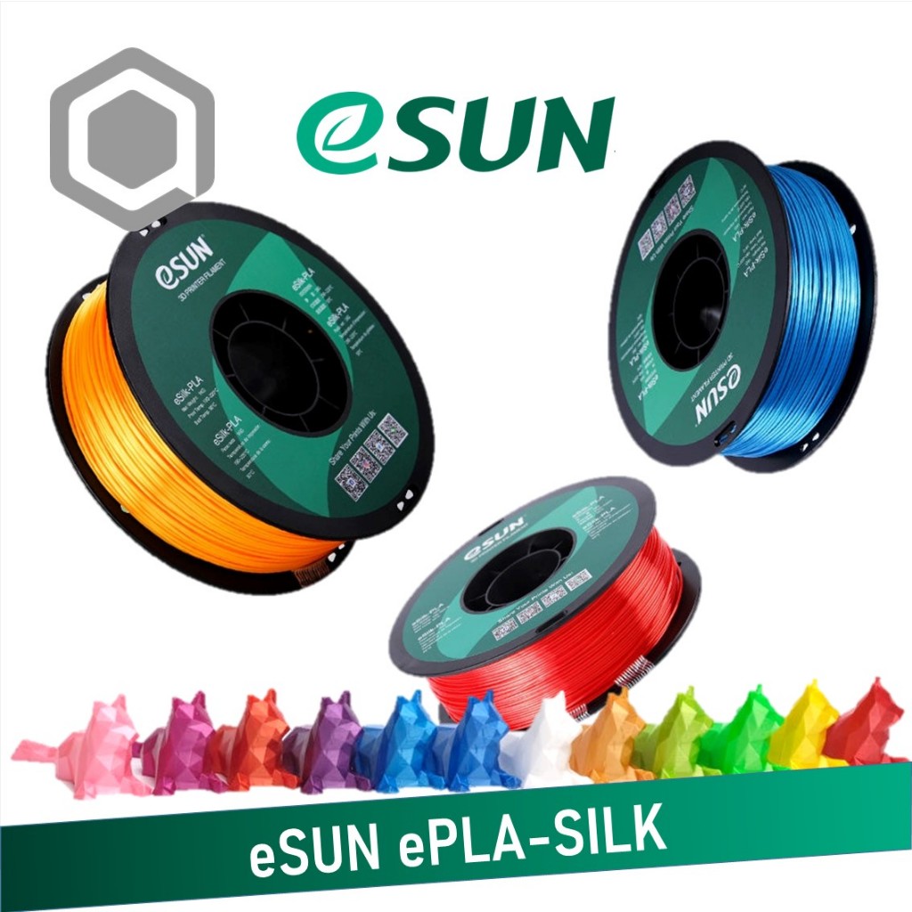 eSUN ePLA-Silk | Silk Rainbow - 1.75mm 3D Filament 1KG | Shopee Malaysia