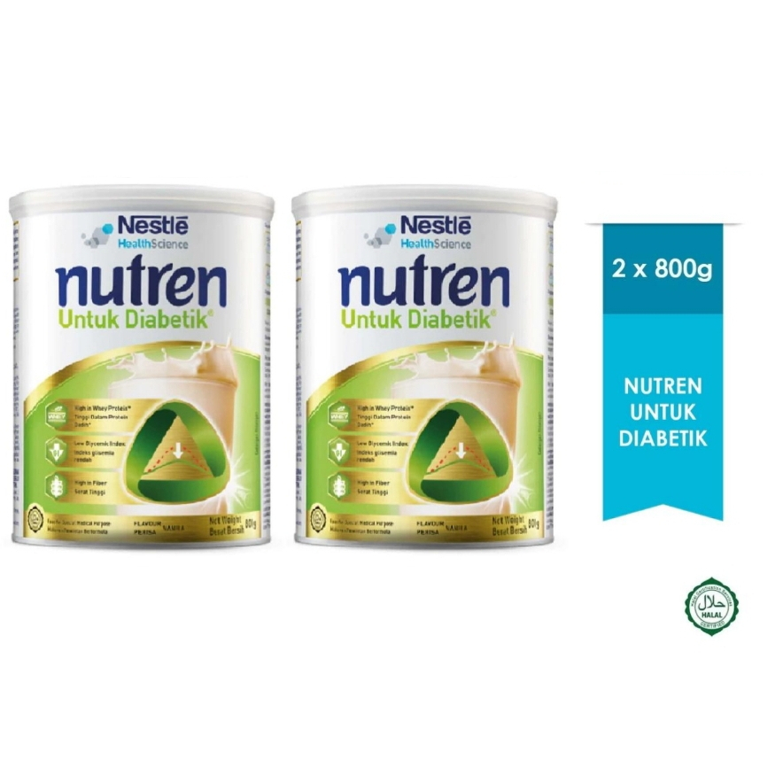 Nestle Nutren Diabetik | 800g x 2 tin | Exp: 01/2025 | Shopee Malaysia