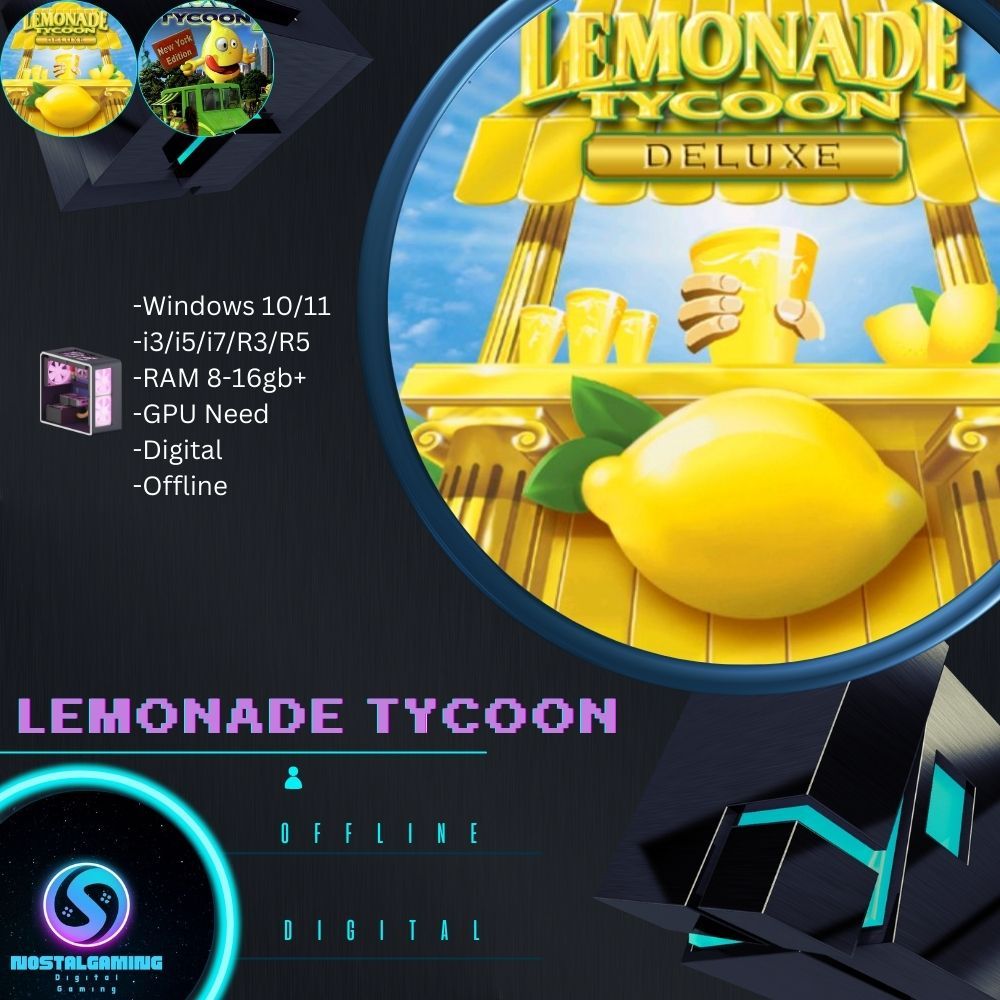 [Pc Game][Digital] Lemonade Tycoon 1 & 2 | Shopee Malaysia