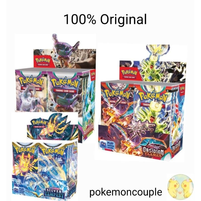 Pokemon Card TCG : Paldea Evolved / Obsidian Flames / Silver Tempest ...