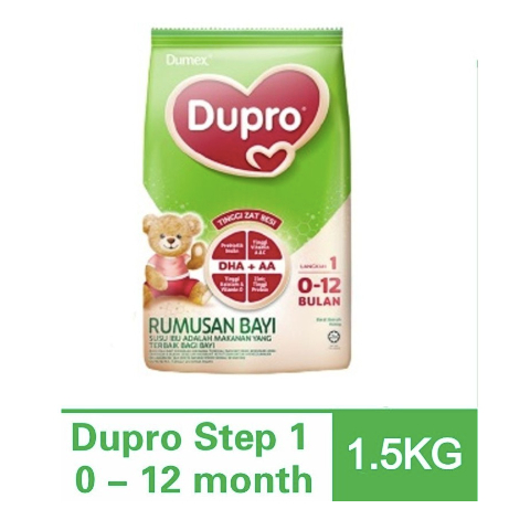 Dumex Dupro 1 Formula Milk (0 - 12) 1.5kg | Shopee Malaysia