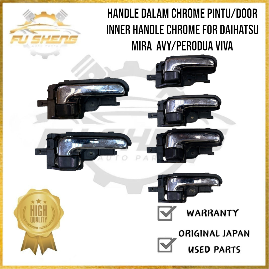 FuSheng-Handle dalam chrome pintu/door inner handle chrome For Daihatsu Mira Avy/Perodua Viva ...