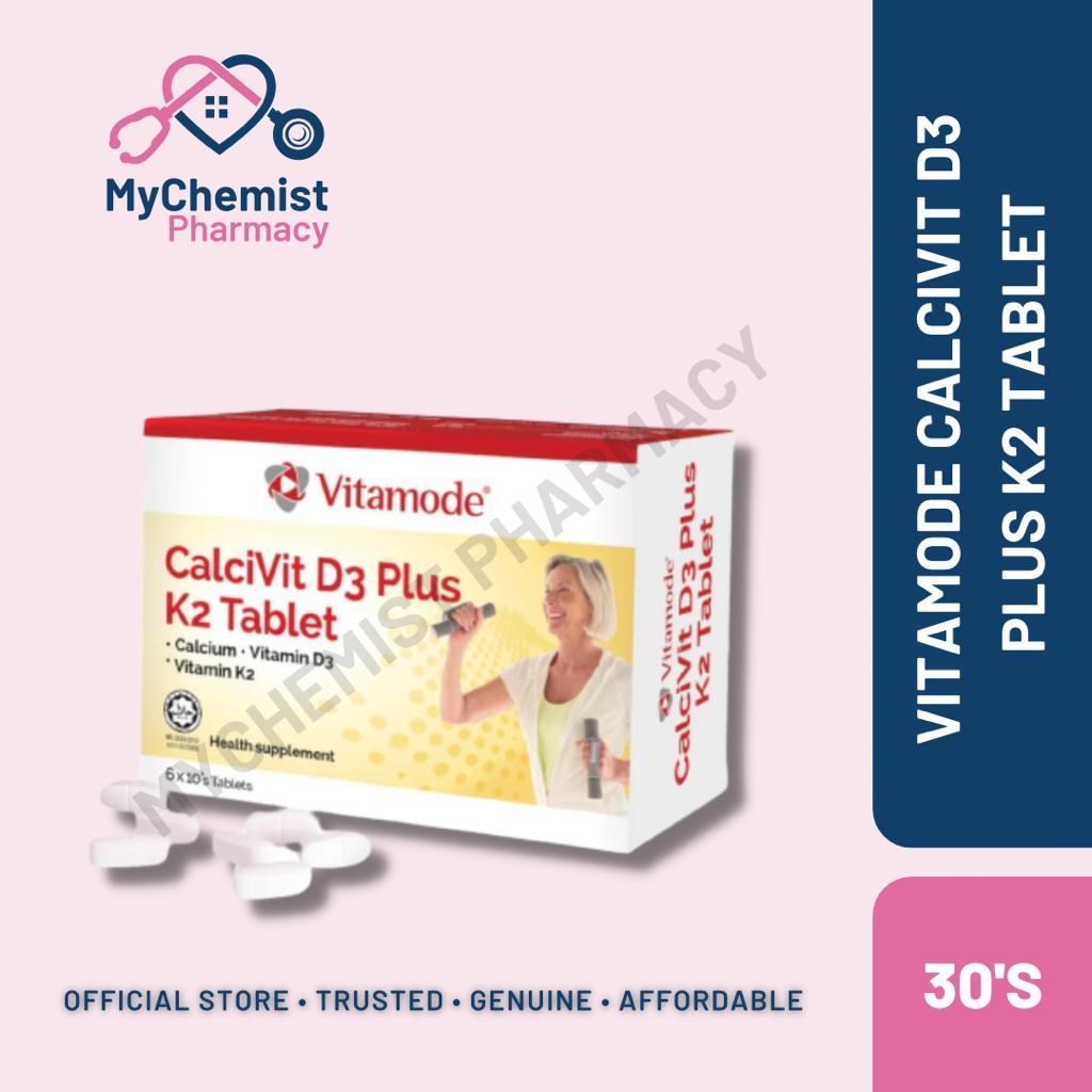 VITAMODE CALCIVIT D3 PLUS K2 TABLET (6 x 10's) | Shopee Malaysia