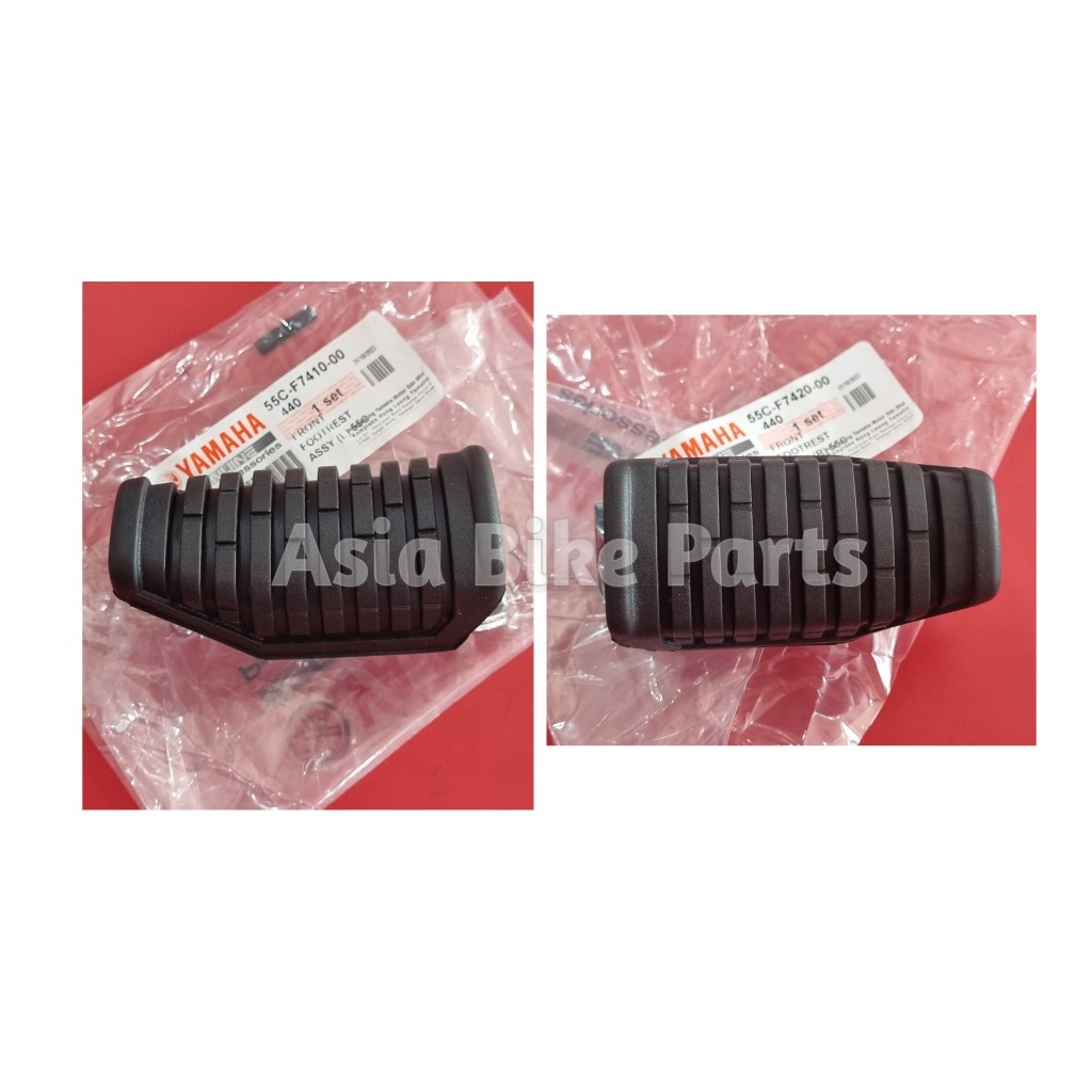 Yamaha Original LC135 5 Speed Front Footrest Assy / Pedal Depan - 55C-F7410-00 / 55C-F7420-00 ...
