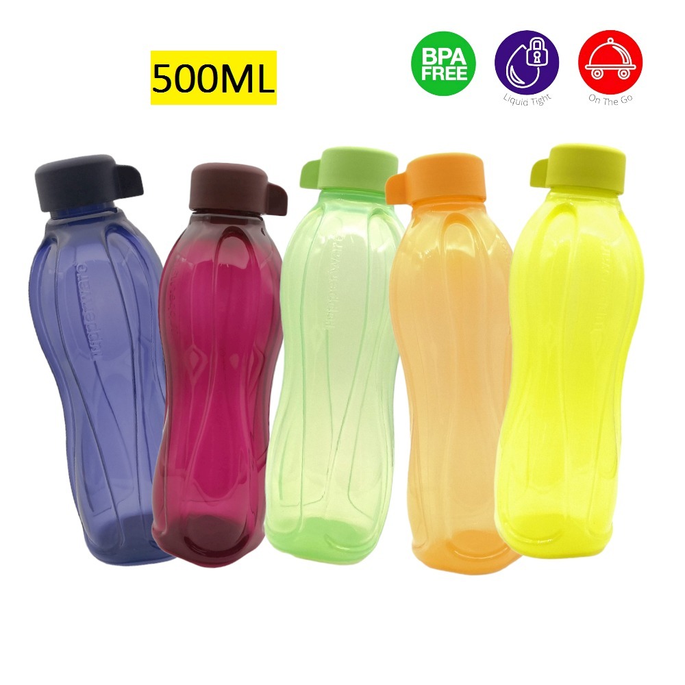 Tupperware Small Eco Bottle 500ml / water bottle/ botol air/ botol ...