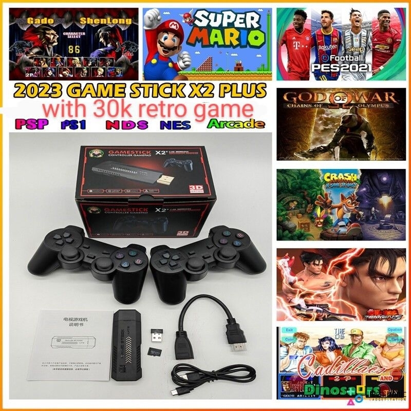 Game Stick X2 plus ( 35k retro games with PSP, PS1,Atari,Nintendo etc ...