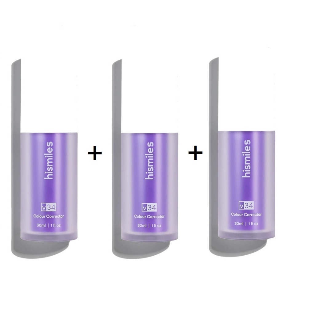 Hismiles V34 Colour Corrector v34 Purple Toothpaste My Smile Teeth ...