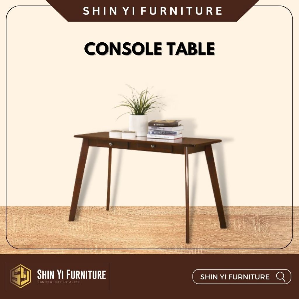 [SARAWAK] Wooden Console Table / Meja Konsol / Meja Berlaci / Display ...
