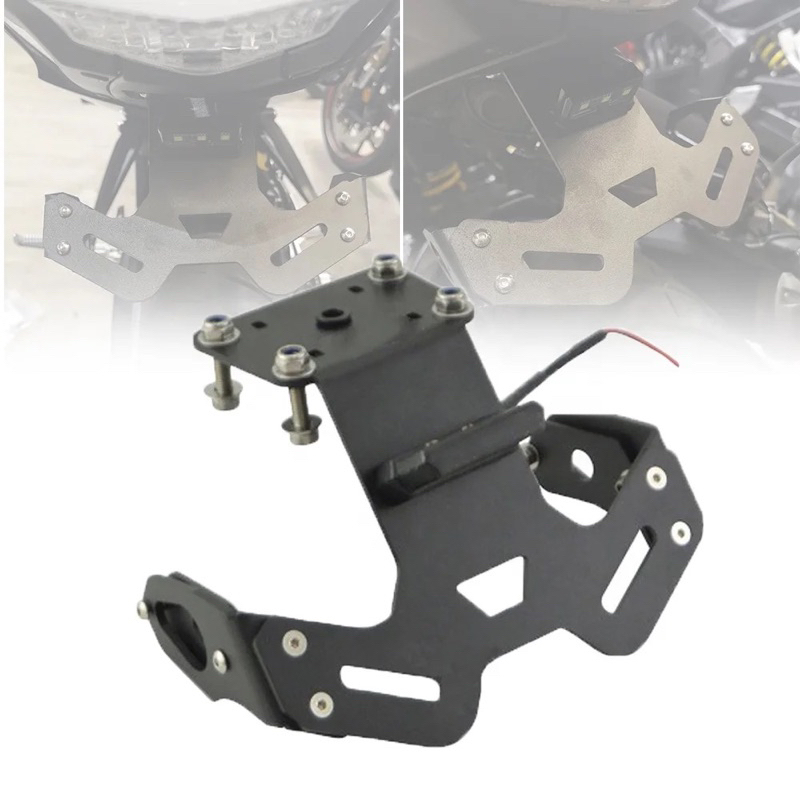 For Yamaha MT-15 MT15 2018 2019 2020 2021 License Plate Holder Frame ...