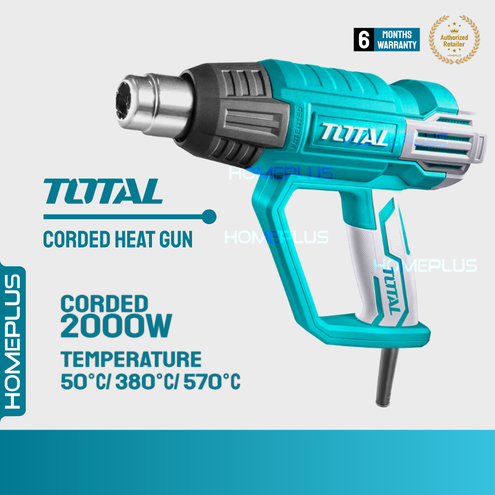 Total TB2006 Heat Gun 2000W Hot Air Gun Blower Hot Gun Blower Heat Gun ...