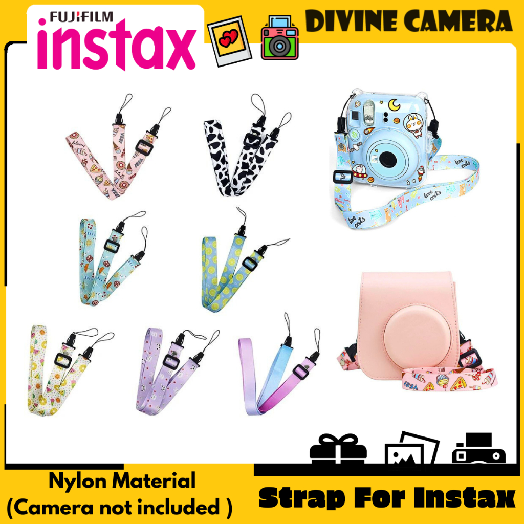 Decoration Strap For Instax Mini ( No Camera ) | Shopee Malaysia