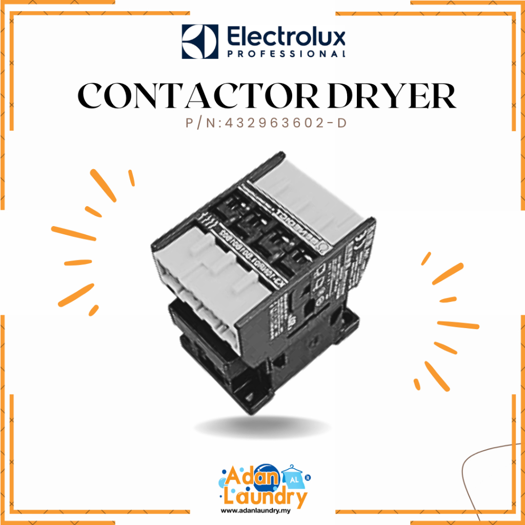Electrolux DRYER Part - Contactor (Heater) W5250, W5330 | Shopee Malaysia