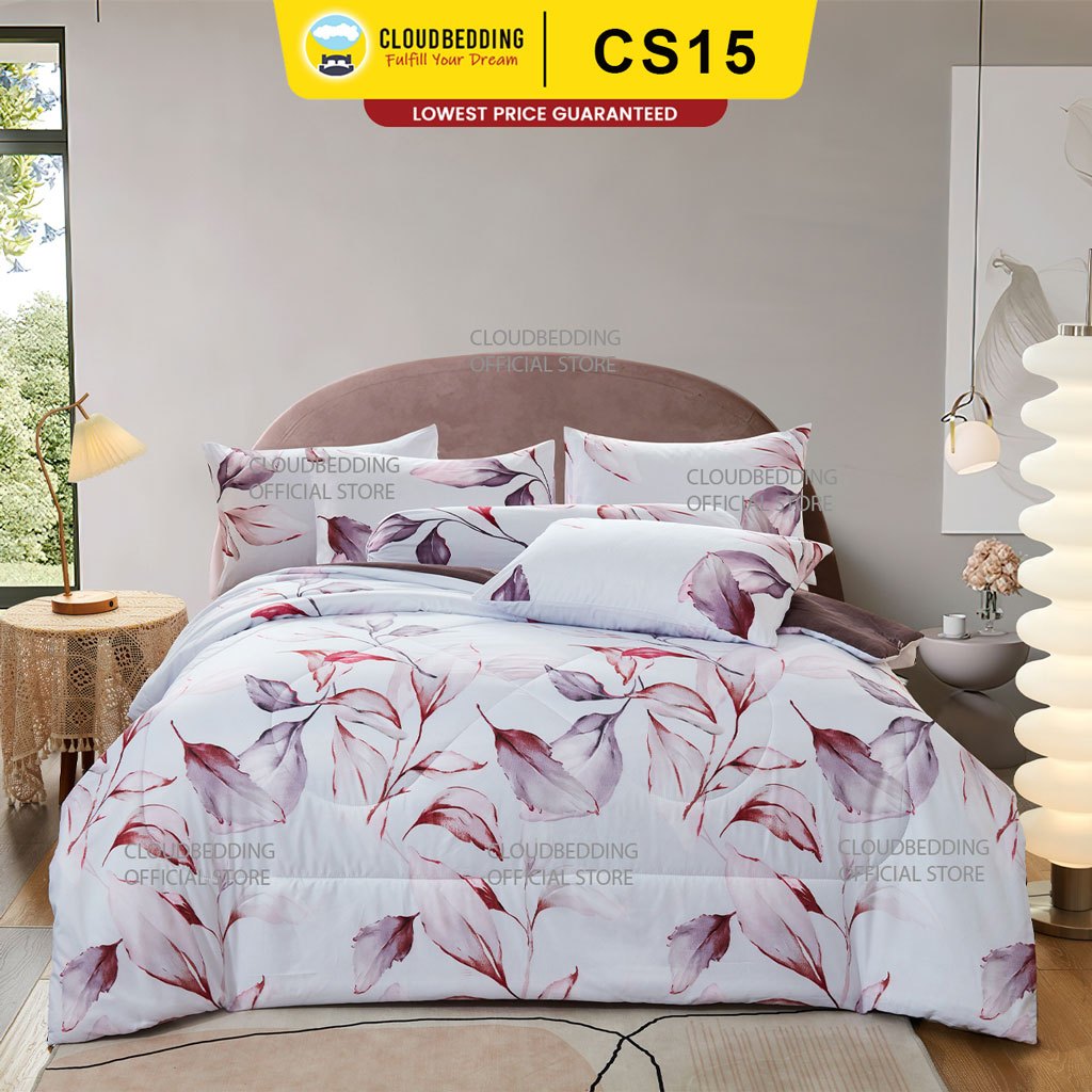 Comforter Set 7IN1 Super Single/ Queen/ King Cadar with Comforter ...
