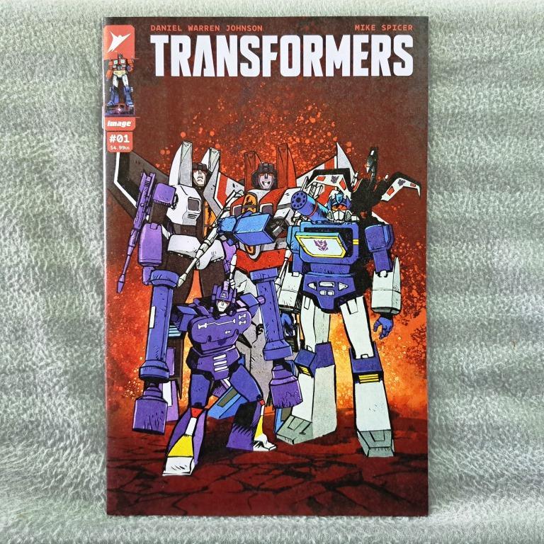 Transformers #1 Variant C (Image/Skybound Comics) FIRST Issue (Daniel Warren Johnson, Mike ...