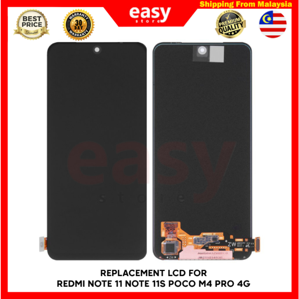 REDMI NOTE 11 / REDMI NOTE 11S / POCO M4 PRO 4G 2201117TG 2201117TI 2201117TY LCD Touch Screen ...