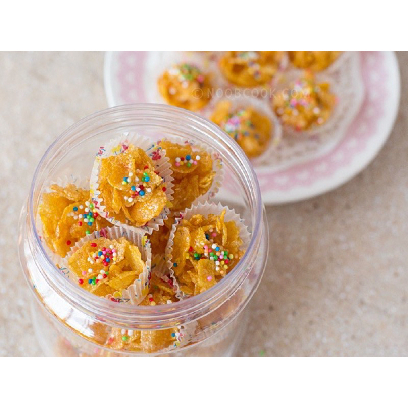 [KUIH RAYA VIRAL] CORNFLAKES MADU🍯& chocolate 🍫 | Shopee Malaysia