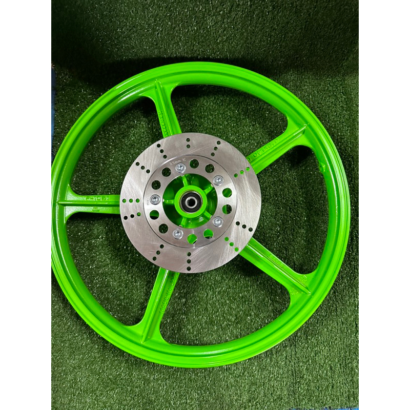 Sport rim Ar80 custom hub spocket kawasaki pnp ex5 green | Shopee Malaysia