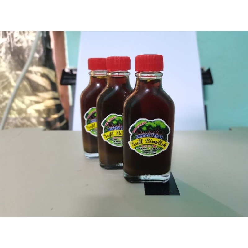 Minyak Teras kayu Saifil Bismillah ( Raja Kayu ,Kemuning Hitam ...