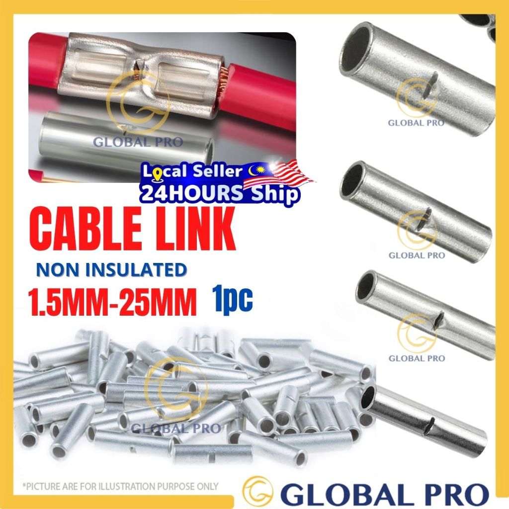 [1 pc] 1.5-25mm SC CABLE LINK Penyambung Kabel Copper Cable Joint ...