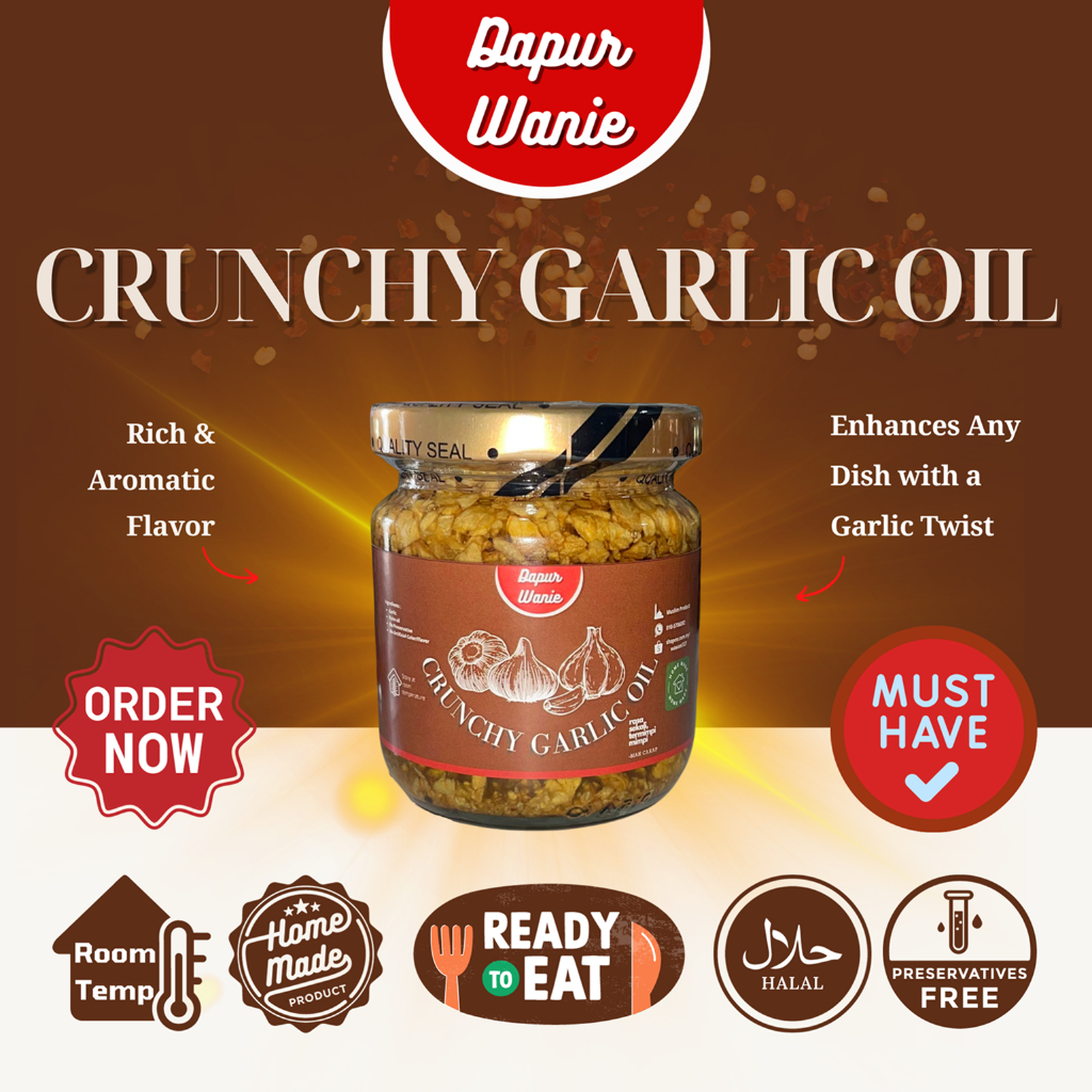 Garlic Oil Crunchy by Dapur Wanie | Shopee Malaysia