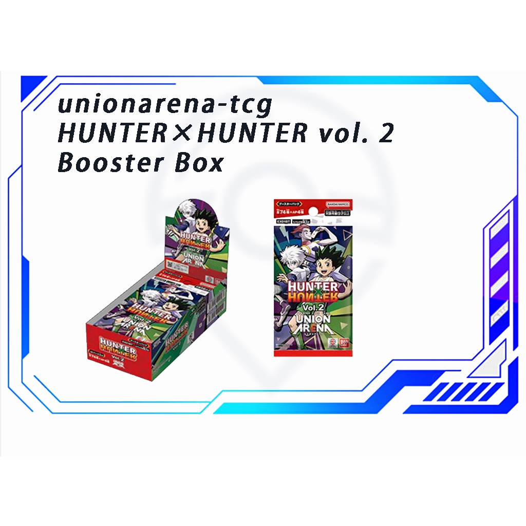 [LF] UNION ARENA TCG / Booster Box / HUNTER×HUNTER vol. 2 - Japanese ver. (Bandai) | Shopee Malaysia