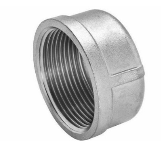 [READY STOCK FROM KL] Cap Stainless Steel Pipe Fittings (BSPT Threaded ...