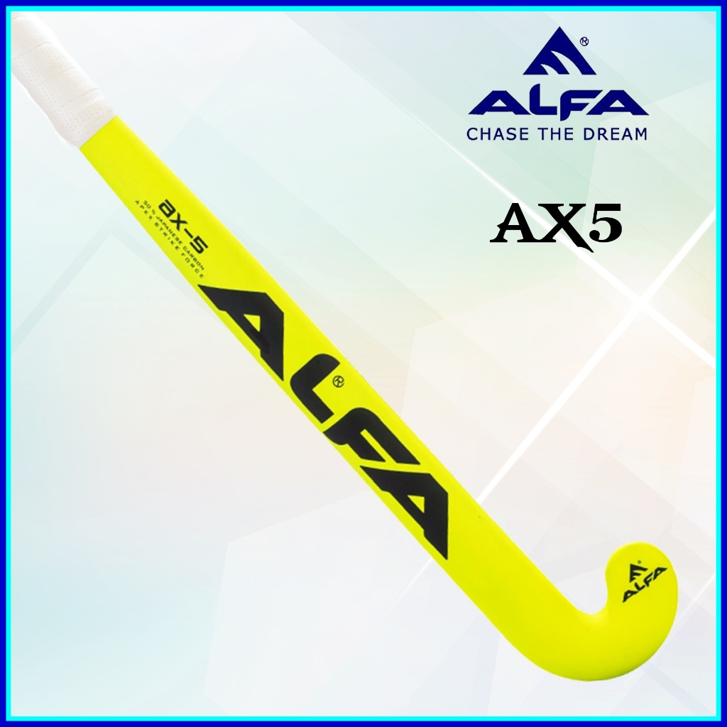 Alfa AX5 Mid Bow Composite Japanese Carbon Hockey Hoki Stick | Shopee ...