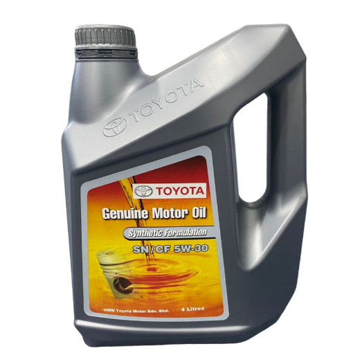 Engine Oil Toyota 5W30 4-LITER | Shopee Malaysia