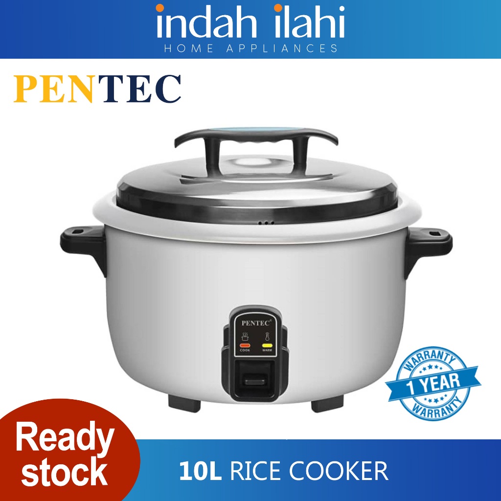 Pentec 10L Rice Cooker TAC-715 | Shopee Malaysia