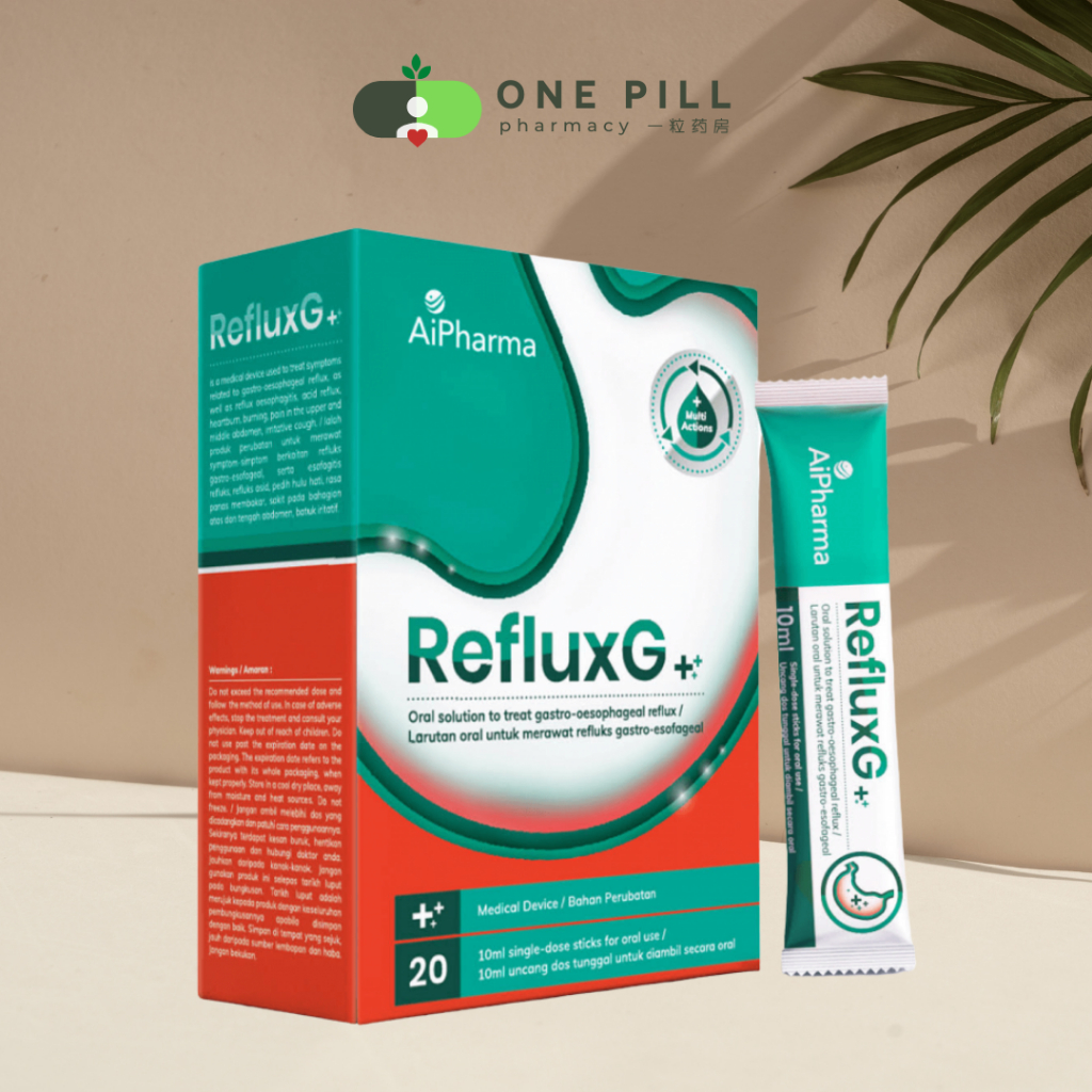 AiPharma RefluxG+ (10ml x 20's) | Exp: 03/2025 | Shopee Malaysia