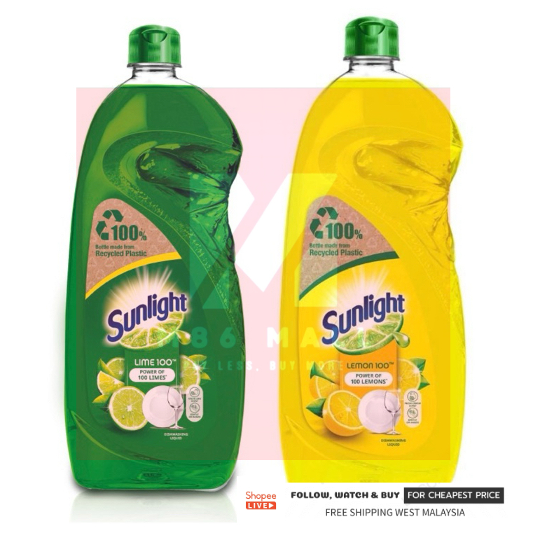 Sunlight Dishwashing Liquid (900ml) | Shopee Malaysia