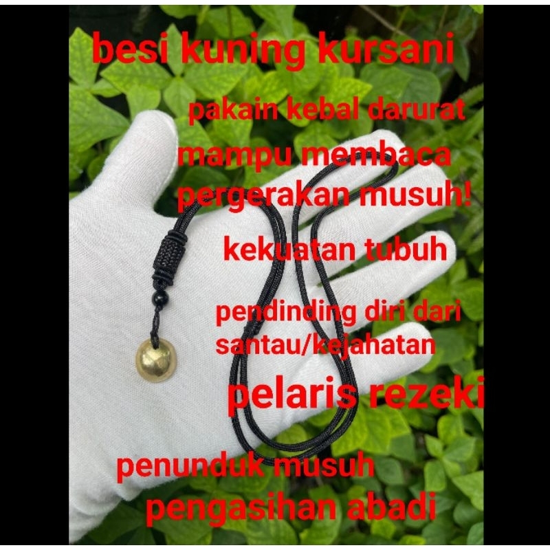 rantai leher besi~kuning~kursani | Shopee Malaysia