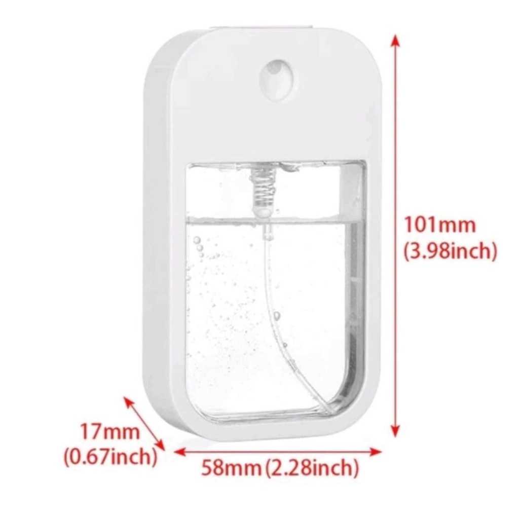 Botol Kosong Spray/Portable Card Type Pocket Spray Bottle Fine Mist ...
