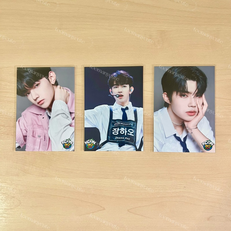 ZB1 ZEROBASEONE KCON LA 2023 FAMIMA PRINT ORIGINAL (ZHANGHAO GUNWOOK ...