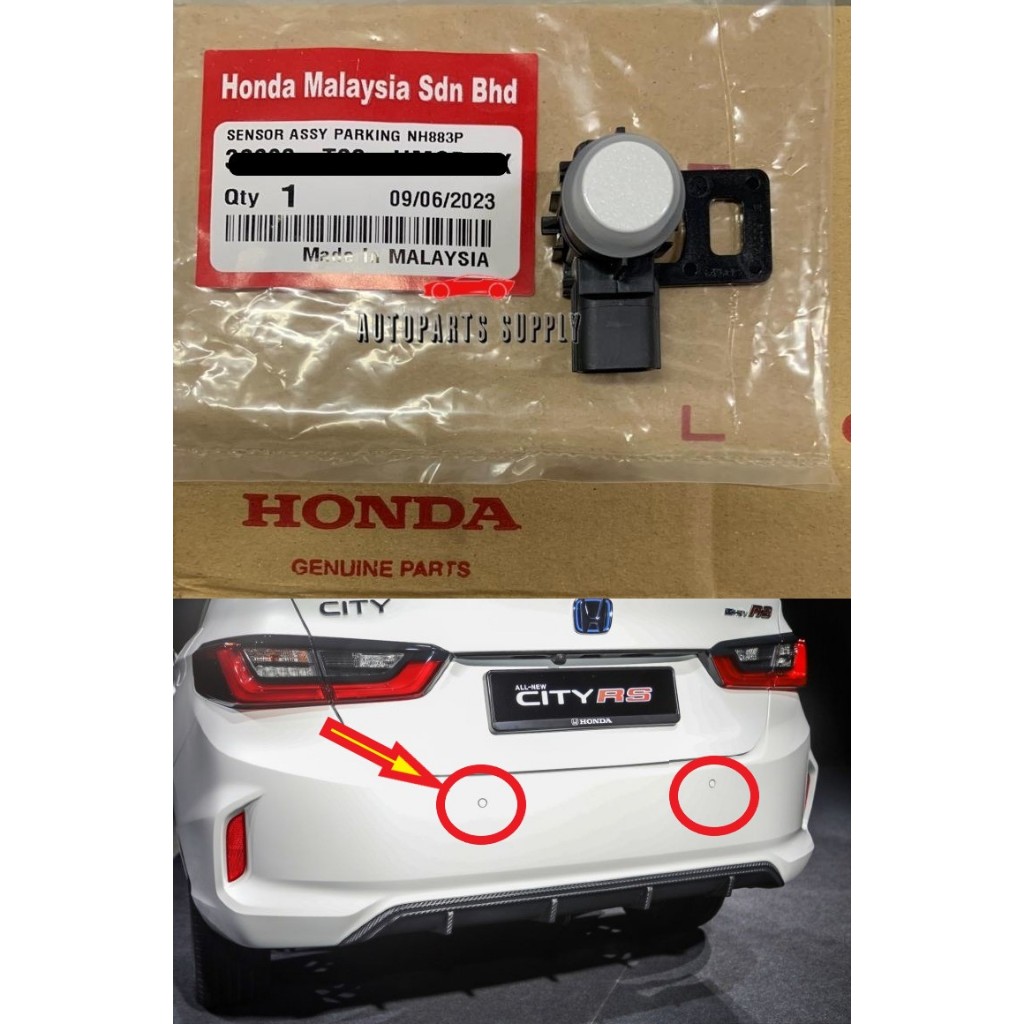 ORIGINAL HONDA CITY 2020 - 2023 GN2 GN3 GN5 REAR BUMPER REVERSE SENSOR ...