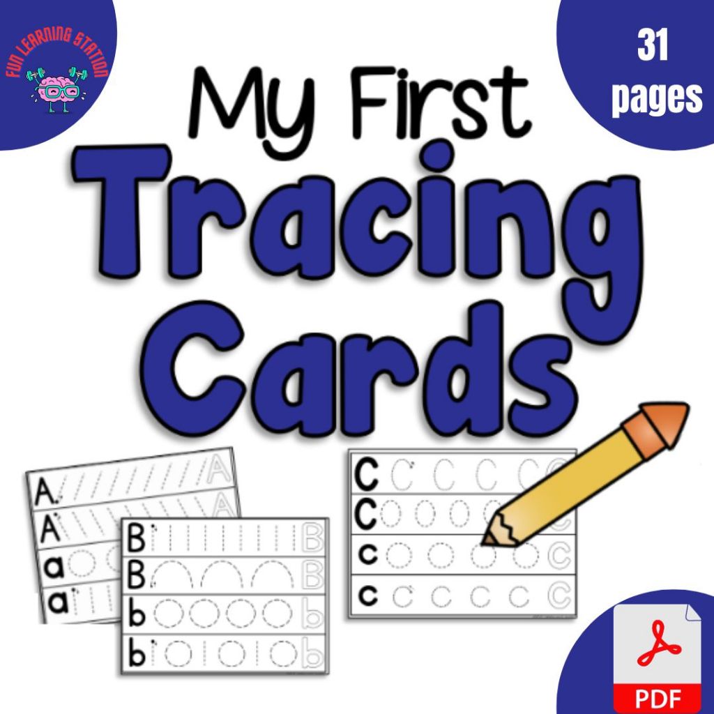 [513] My First Tracing Prewriting Handwriting Pack l Fine motor skills ...