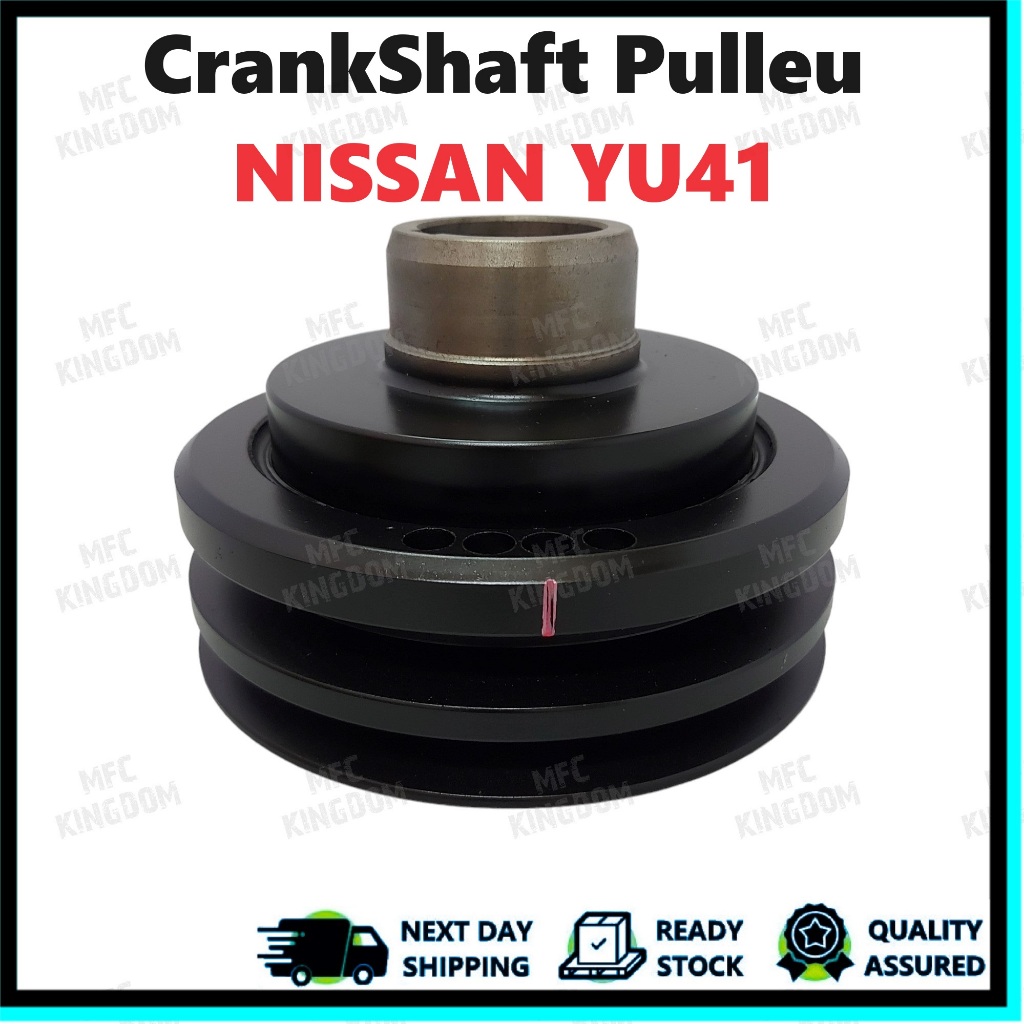 12303-0T000 / CrankShaft Pulley / Main Shaft Pulley / NISSAN YU41 (Made ...