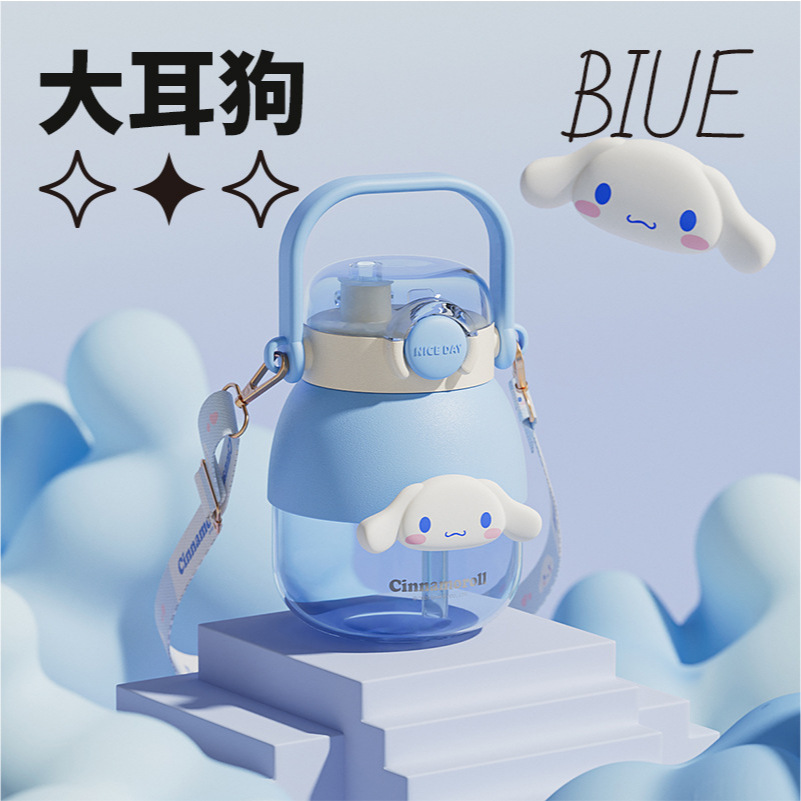 Sanrio 520ML Tritan Hello kitty Kuromi Melody Buzz Lightyear Lotso ...