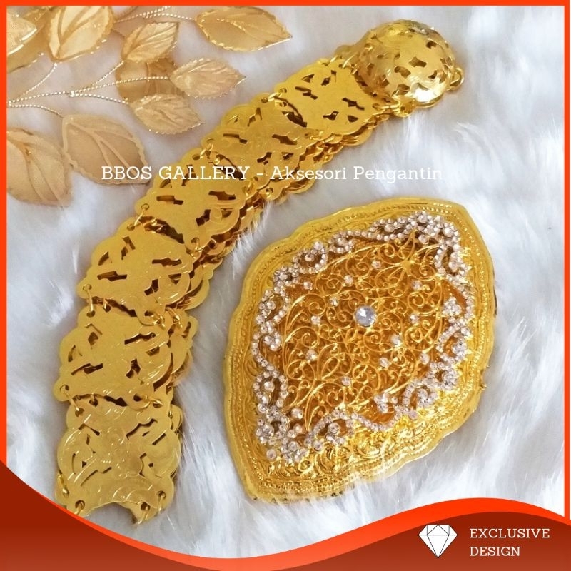 Talipinggang Dan Pending AKSESORI TRADISIONAL KLASIK PENGANTIN | Shopee ...