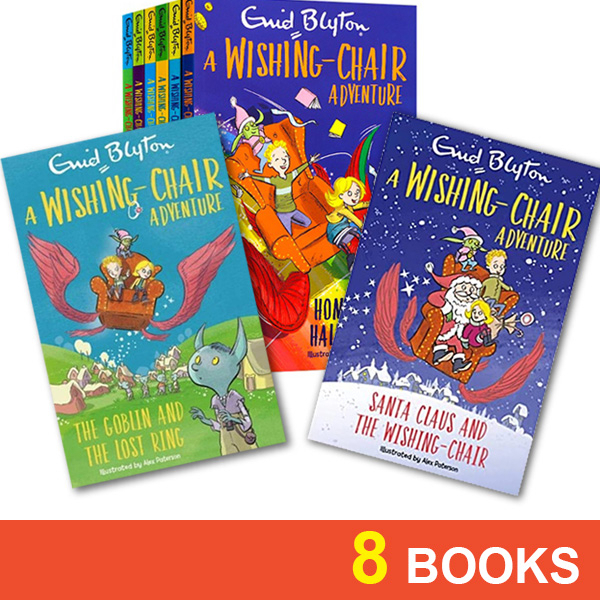 [READY Stock] Enid Blyton A Wishing Chair Adventure Collection (8 books ...