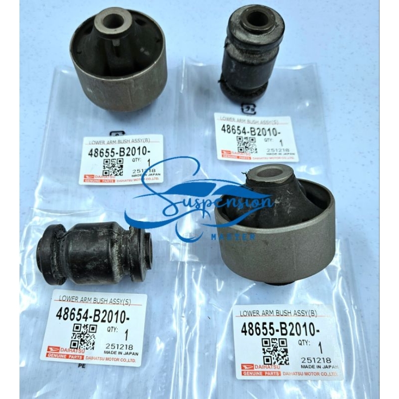 PERODUA VIVA -DAIHATSU JAPAN - FRONT LOWER CONTROL ARM BUSH | Shopee ...