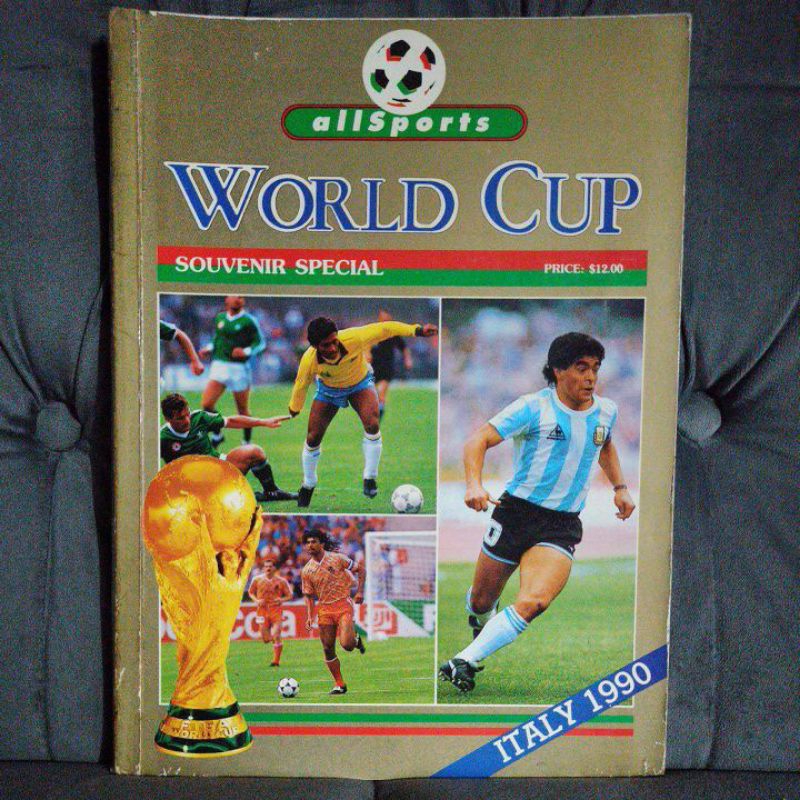 Majalah Piala Dunia 1990 World Cup Magazine | Shopee Malaysia