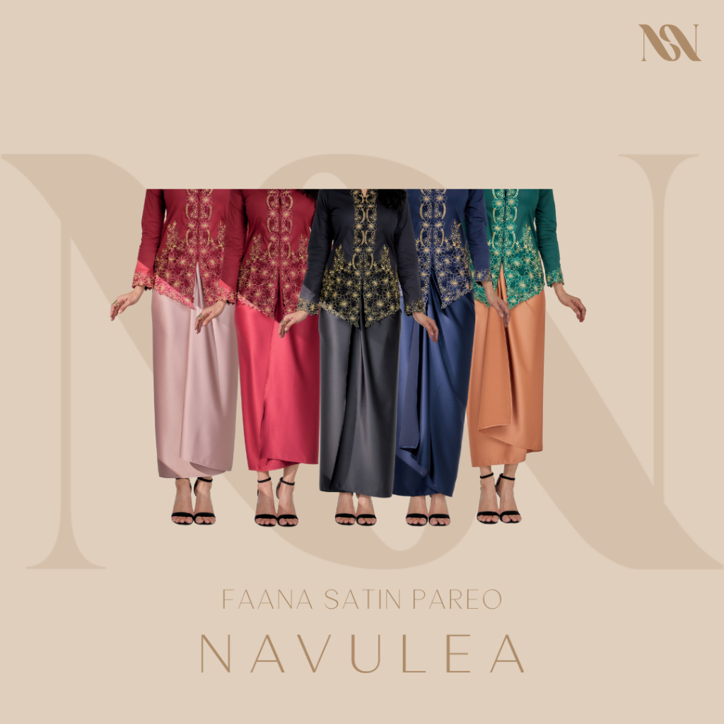 Navulea - Faana Satin Pareo | Shopee Malaysia