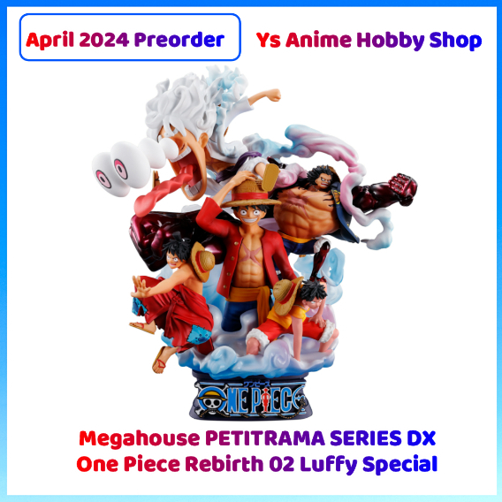 【April 2024 Preorder】Megahouse Petitrama Series DX One Piece Rebirth 02 ...