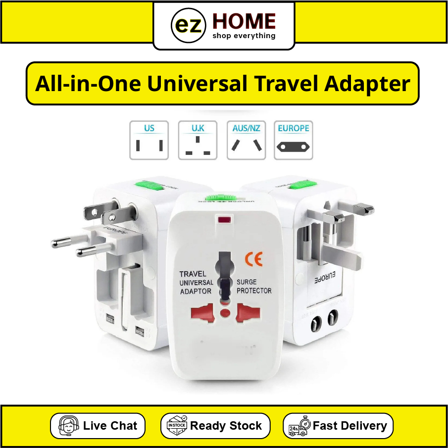 All-in-one Worldwide Universal International Travel Adapter | Global ...